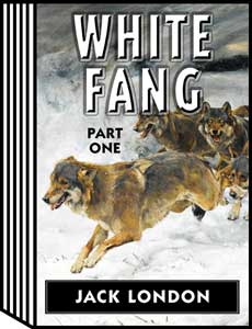 White Fang in 5 volumes - Super Large Print
